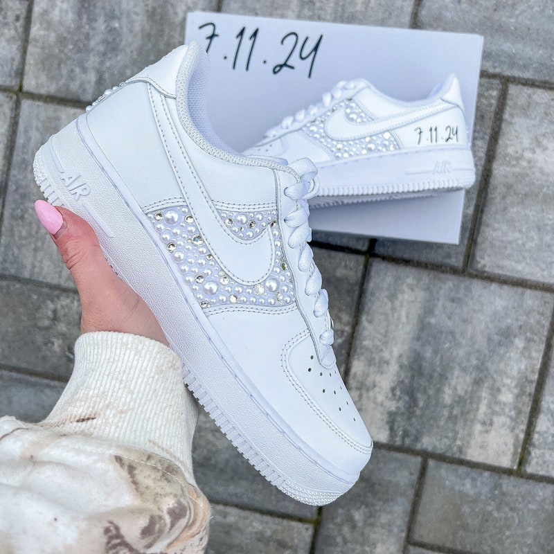 Bling Air Force Ones - Etsy