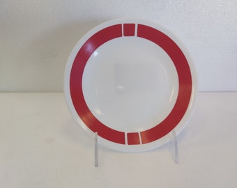 Corelle Red Plate | Etsy