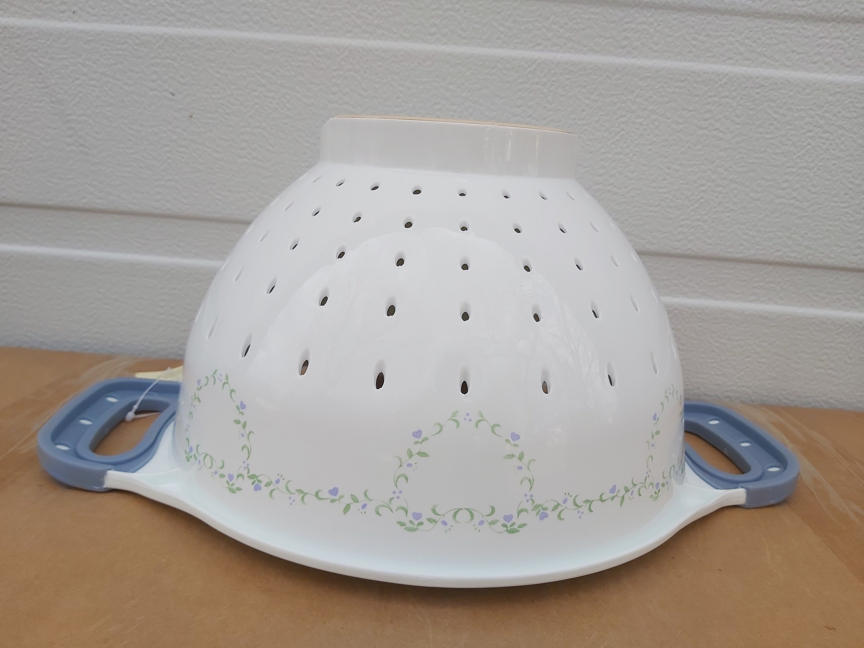 Corelle Coordinates 5qt. Plastic Colander Country Cottage - Etsy