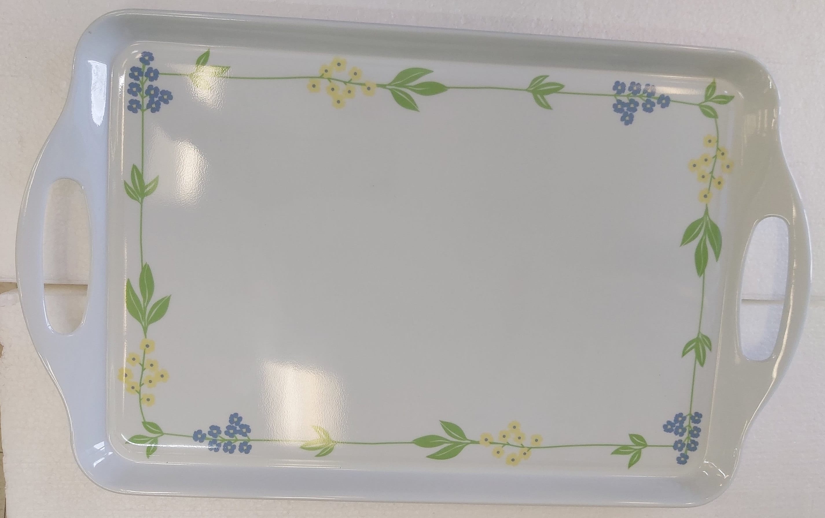 Corelle Coordinates 11.5" X 19" Melamine Serving Tray Secret Garden - Etsy