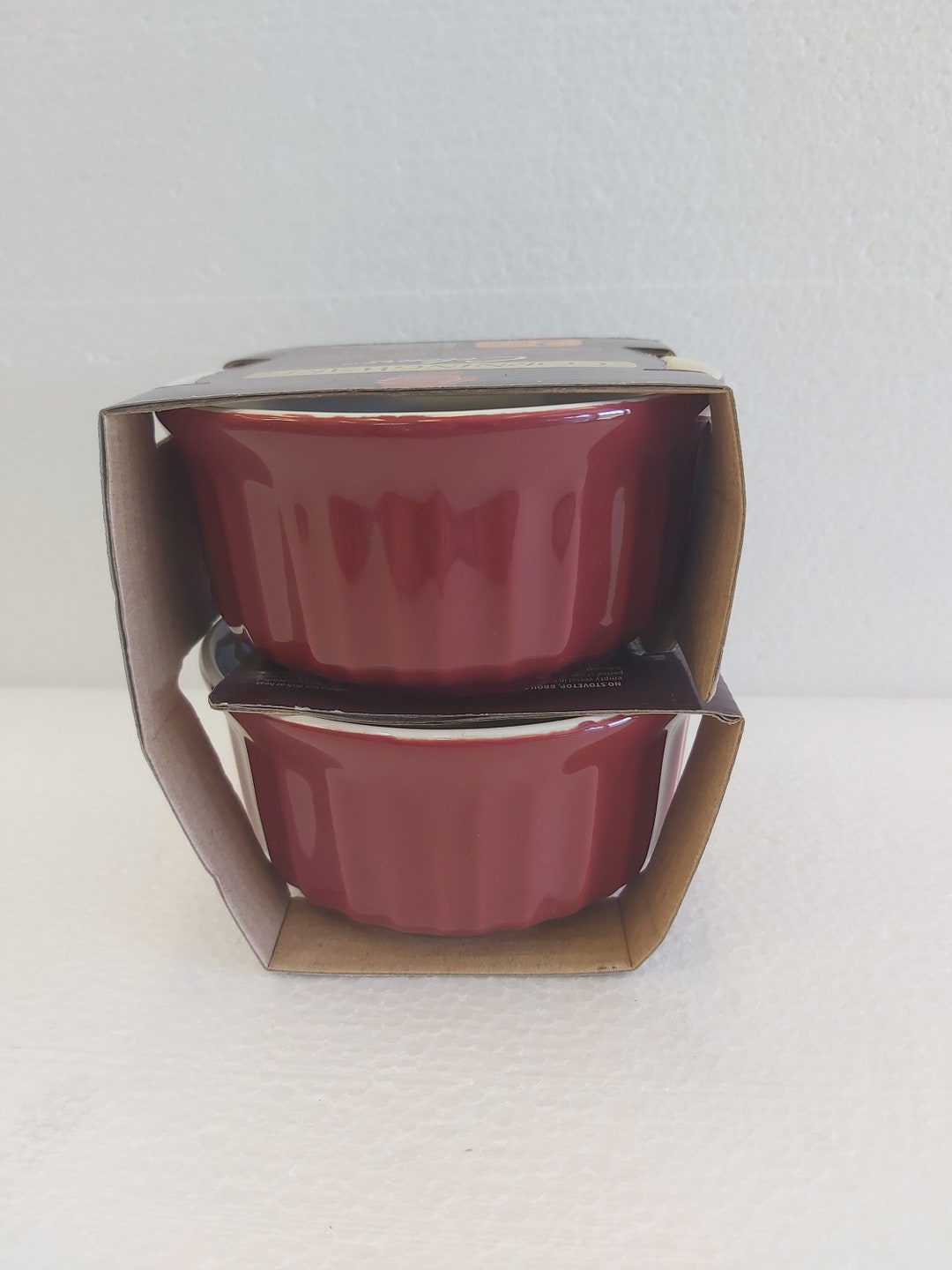 Corningware Colours 7oz/207ml Ramekin Set - Red - Etsy