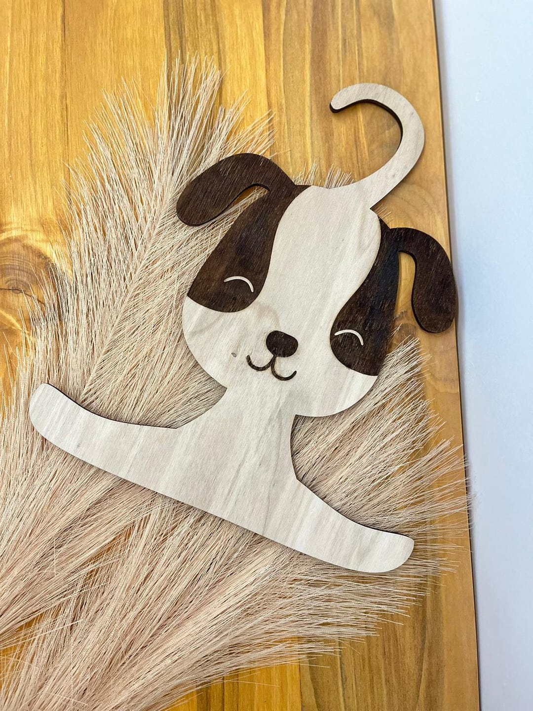 SVG DXF File Wooden Hangers for Kids - Wooden Hanger Design - Digital ...