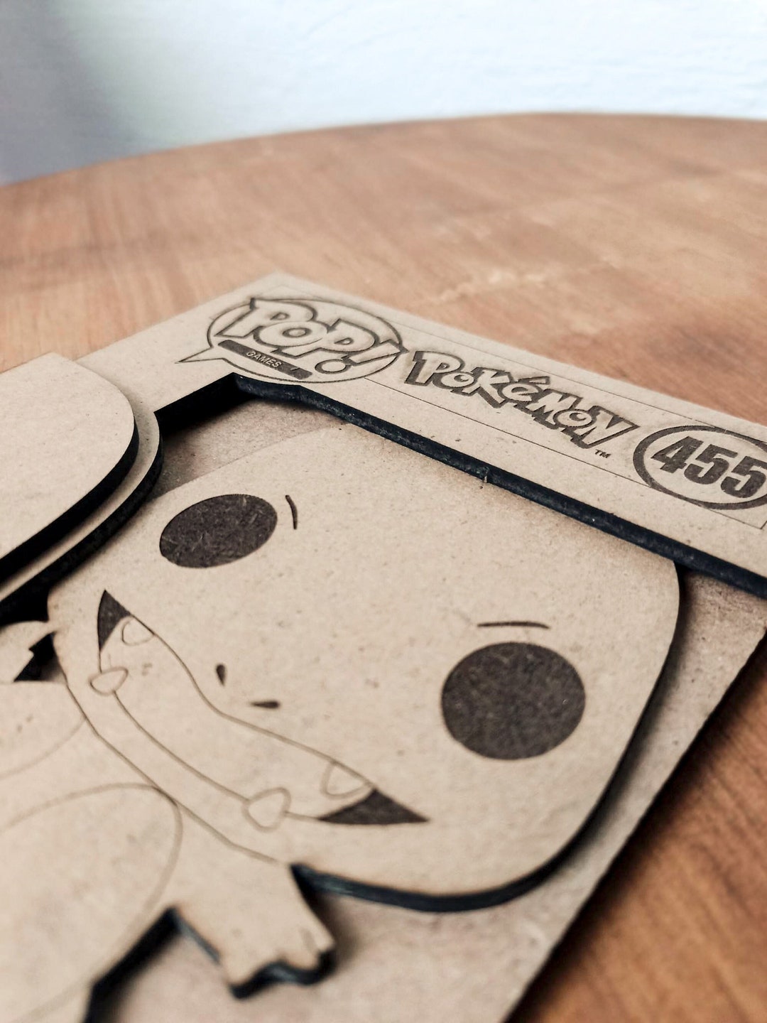 Card Charmander Pokemon Funko Pop,laser Cutter Files Vector Ready for ...