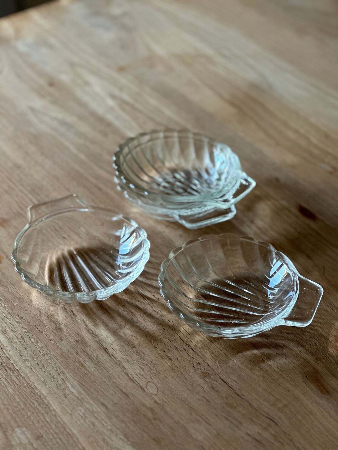 Vintage 1990s Pyrex Shell Plates, Set of 4, Made in France - Etsy