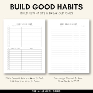 2023 Goal Planner | 2023 Goal Tracker | 2023 New Year Goal Planning ...