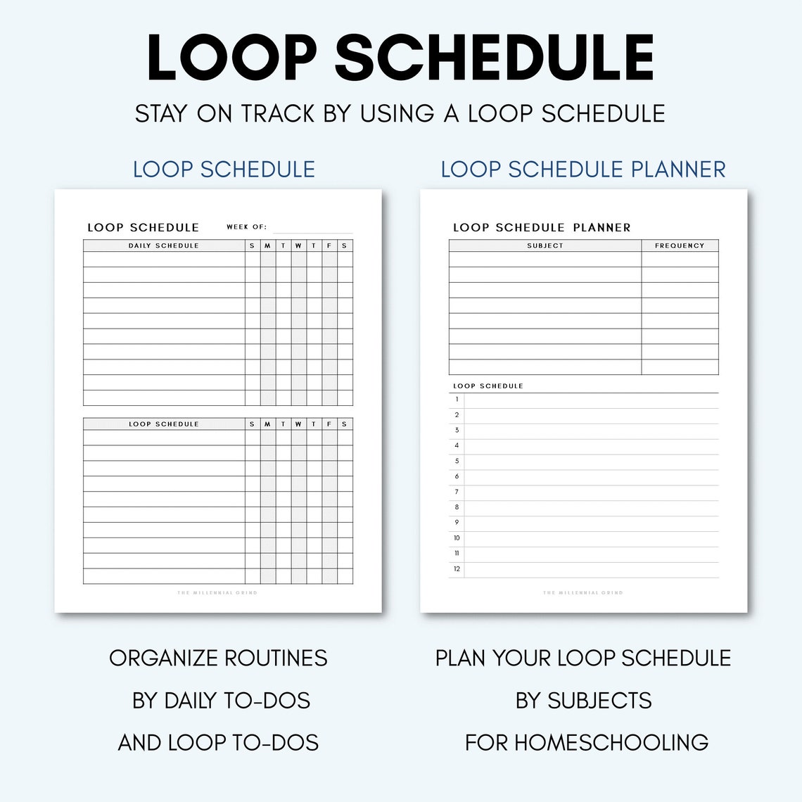 Homeschool Planner Homeschool Printables Editable PDF - Etsy