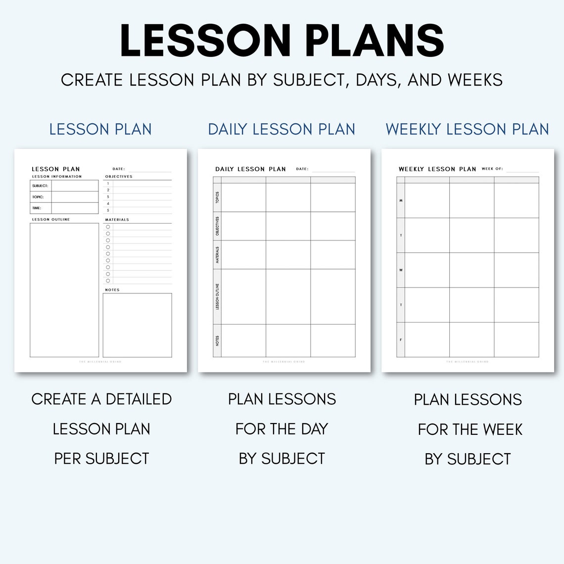 Homeschool Planner Homeschool Printables Editable PDF - Etsy