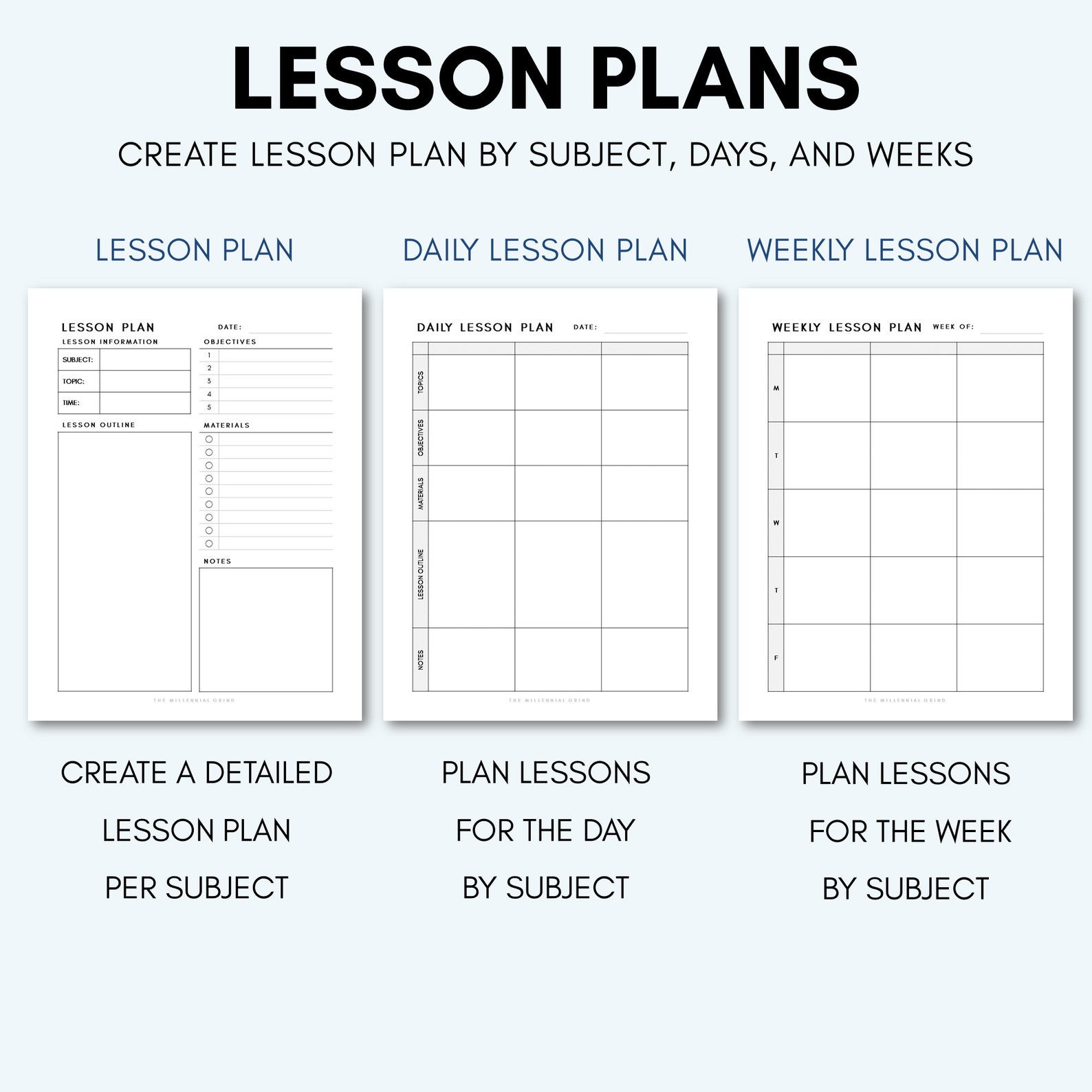 Homeschool Planner Homeschool Printables Editable PDF - Etsy