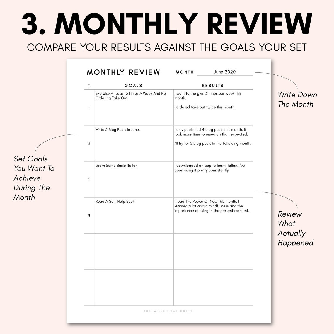 Goal Planner Printables Goal Worksheet Goal Planning - Etsy