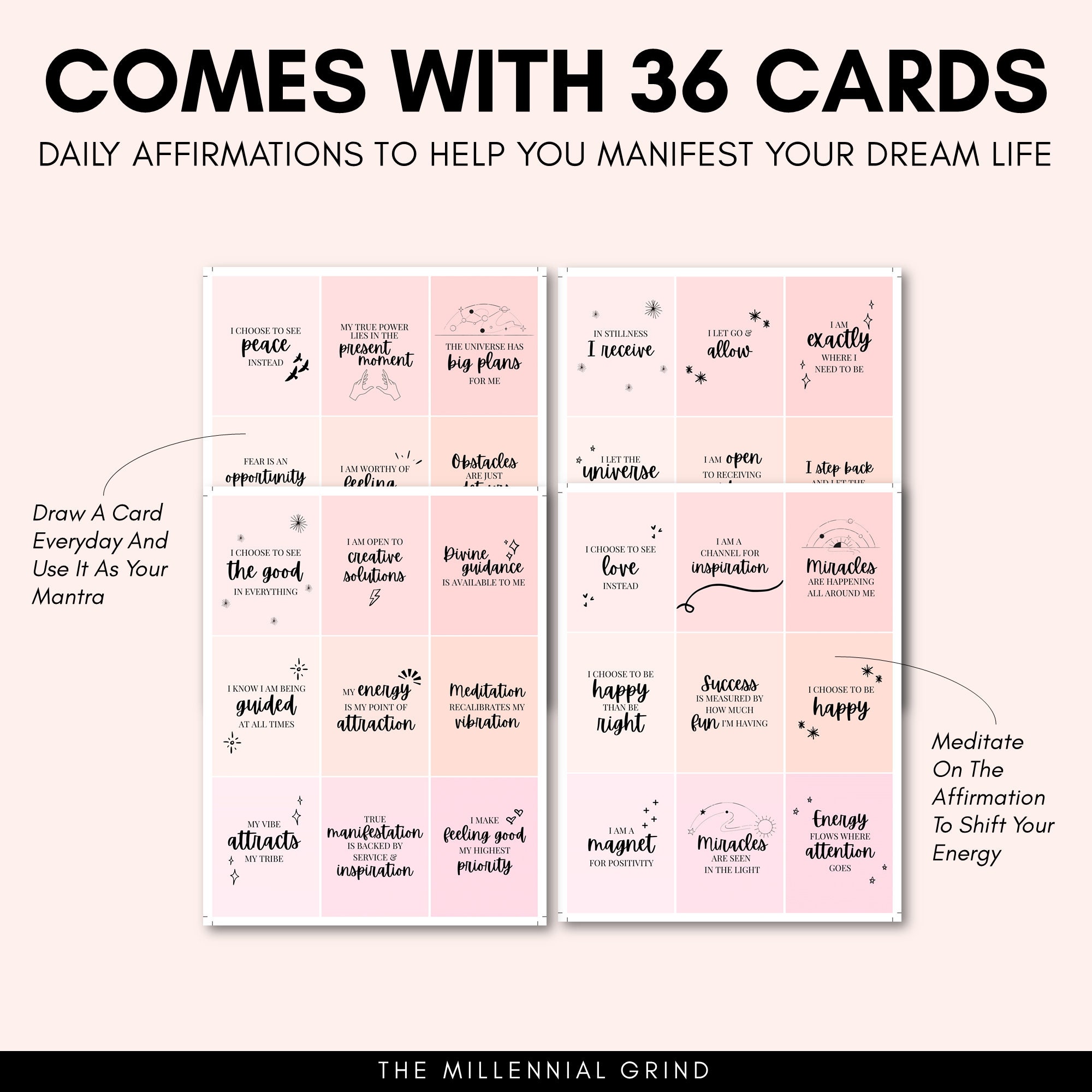 Affirmation Cards Printable | Affirmation Cards Deck | Affirmation ...