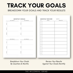 2023 Goal Planner | 2023 Goal Tracker | 2023 New Year Goal Planning ...