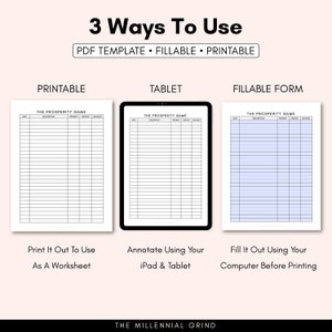 Prosperity Game, Abraham Hicks, Law of Attraction Planner, Law of ...