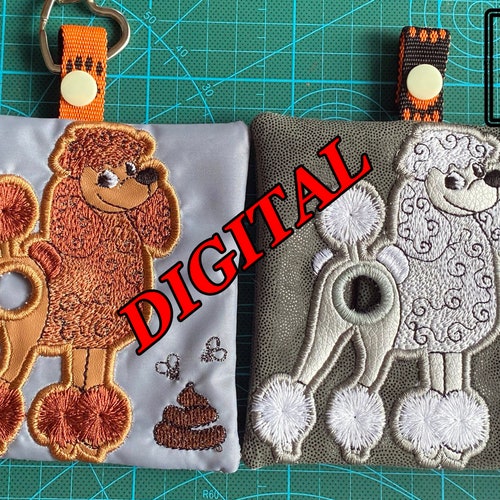 ITH Jack Russell Poop Bag Dispenser Machine Embroidery Design. - Etsy