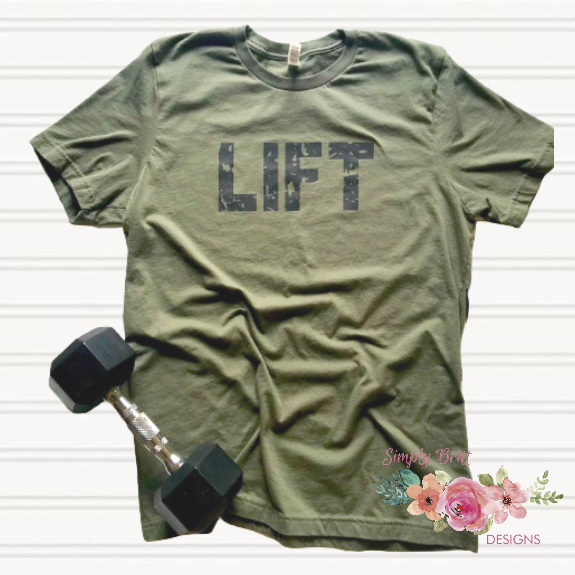 Distressed Lift Shirt Lifting Shirt for Men Workout Shirt - Etsy