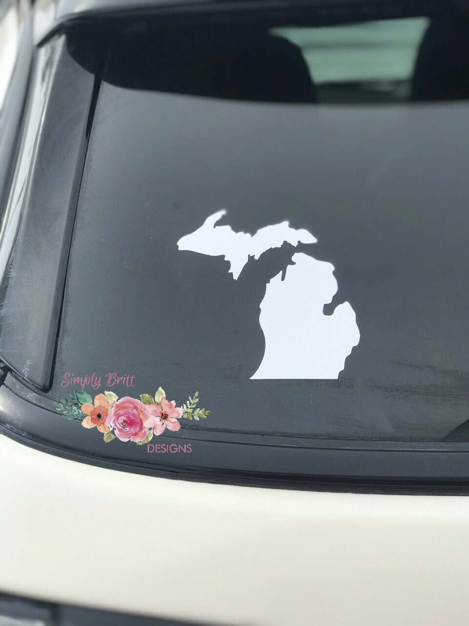 Michigan Car Decal | Michigan Decal | Window Decal | Car Decal ...