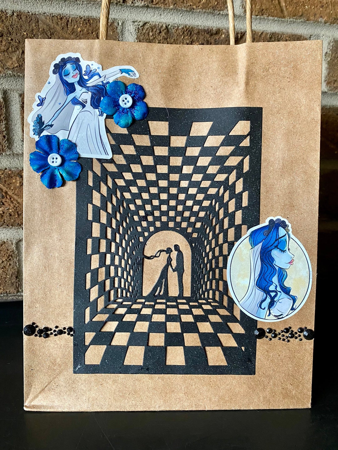 CORPSE BRIDE Themed Wedding Gift Bag - Etsy