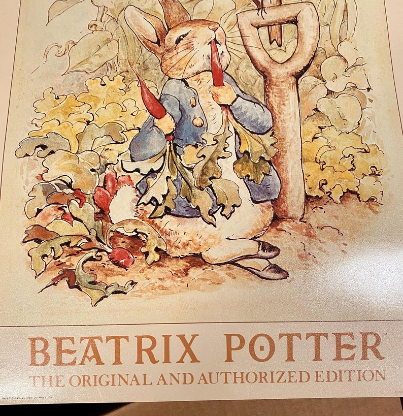 BEATRIX POTTER Print - Etsy