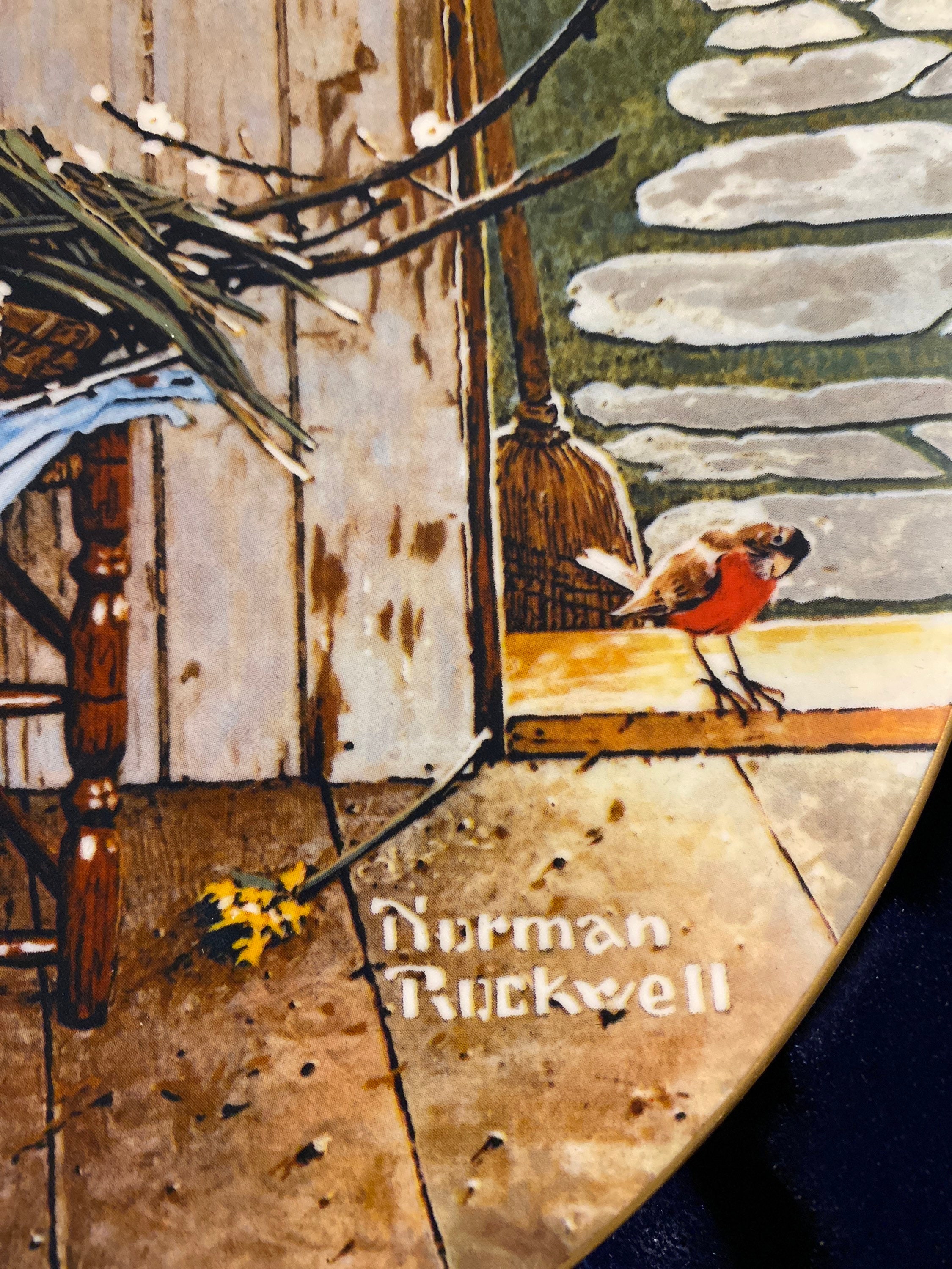 Spring Flowers by Norman Rockwell - Etsy