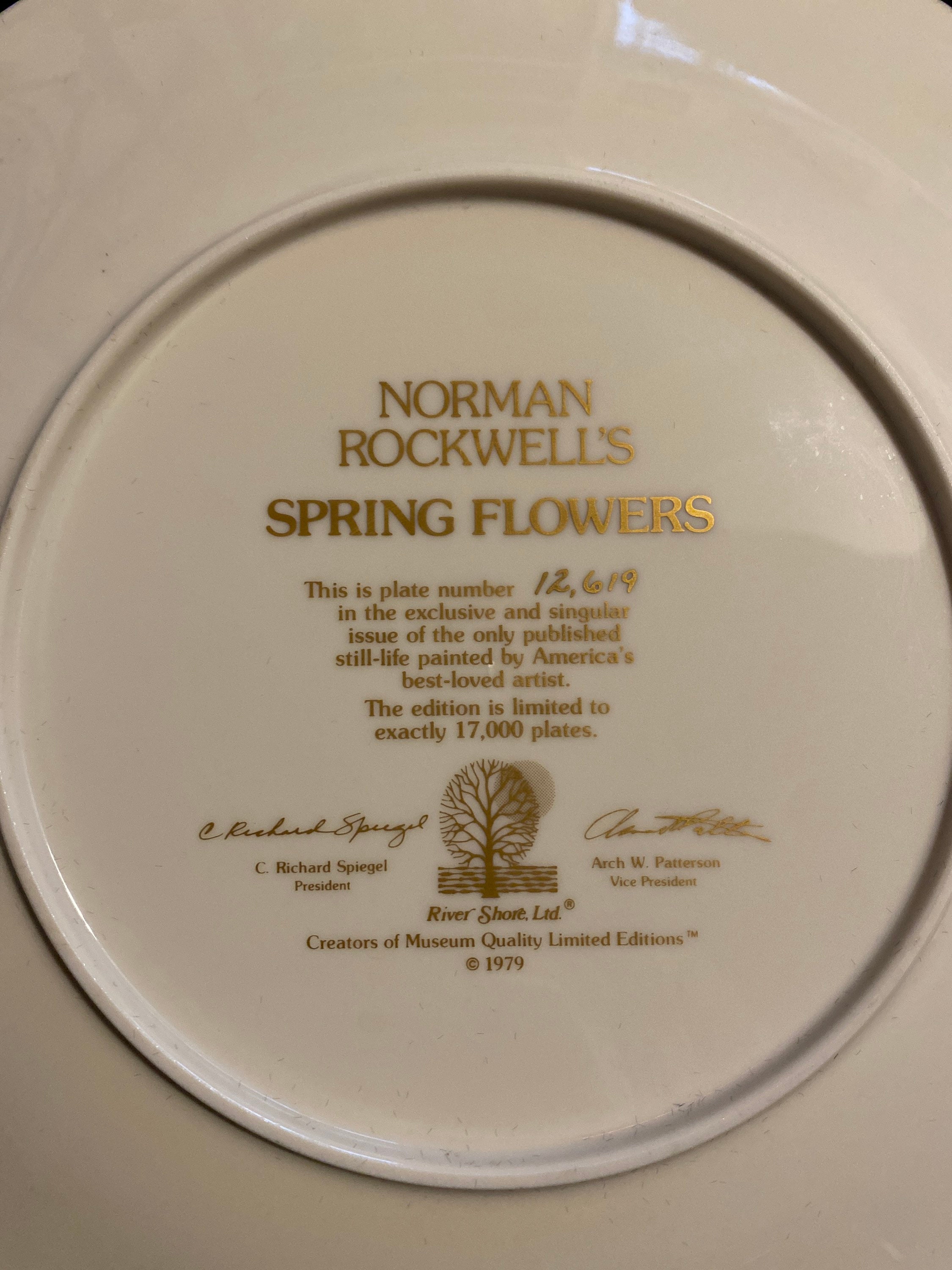 Spring Flowers by Norman Rockwell - Etsy