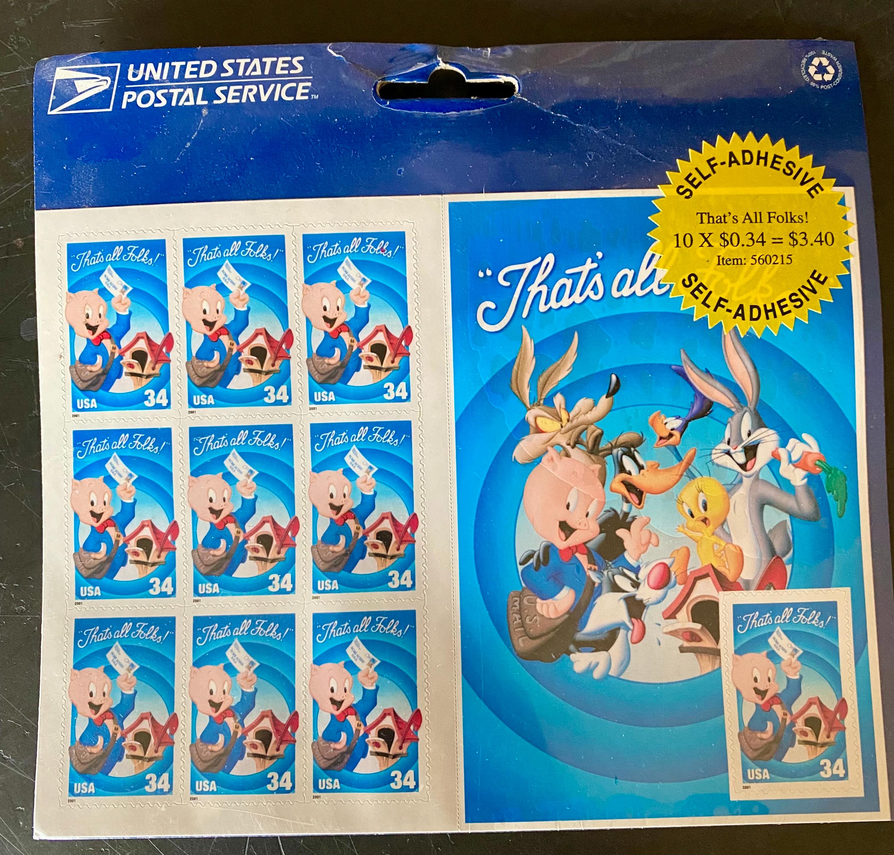 Looney Toons Collectible Stamps - Etsy