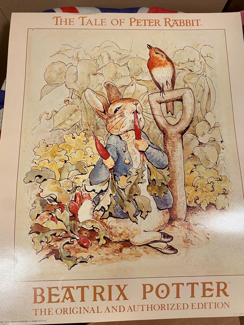 BEATRIX POTTER Print - Etsy