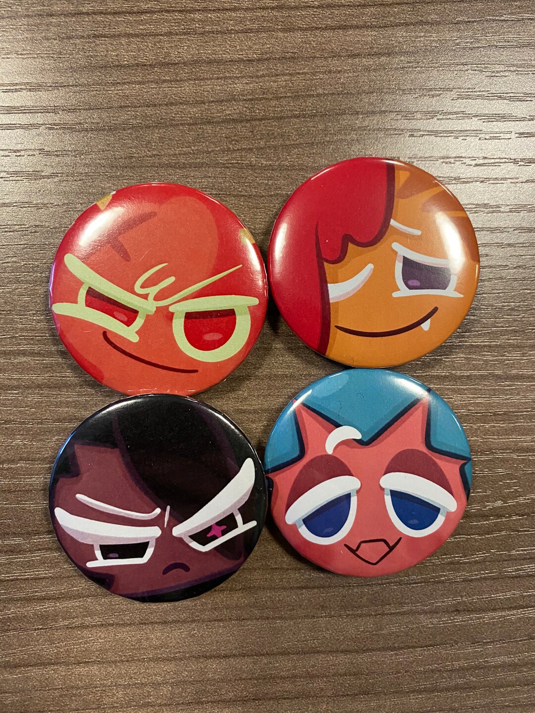 Cookie Run Kingdom BUTTONS Ambush Cookies - Etsy