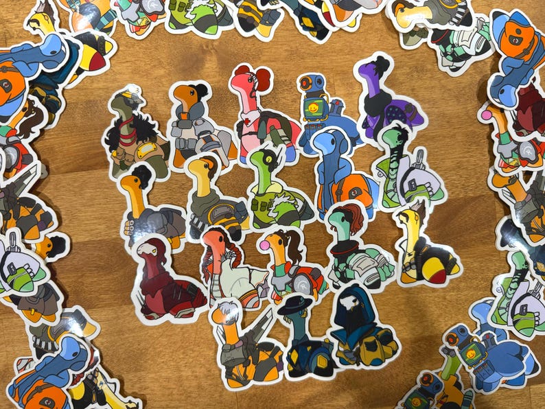 Apex Legends [KEYCHAINS & STICKERS] Nessie Legends - Etsy