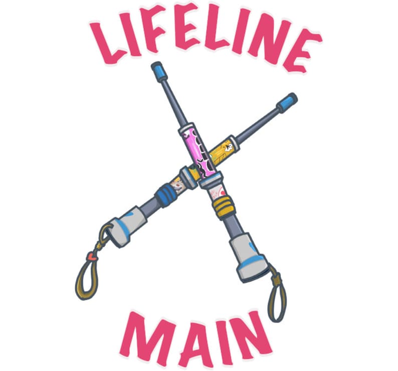 Apex Legends Lifeline Main Heirloom Sticker | Etsy