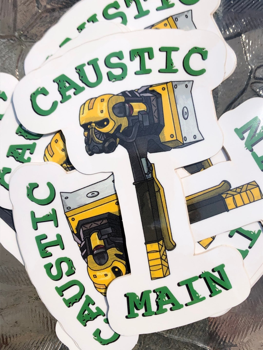 Apex Legends [STICKER] Caustic Main Heirloom - Etsy