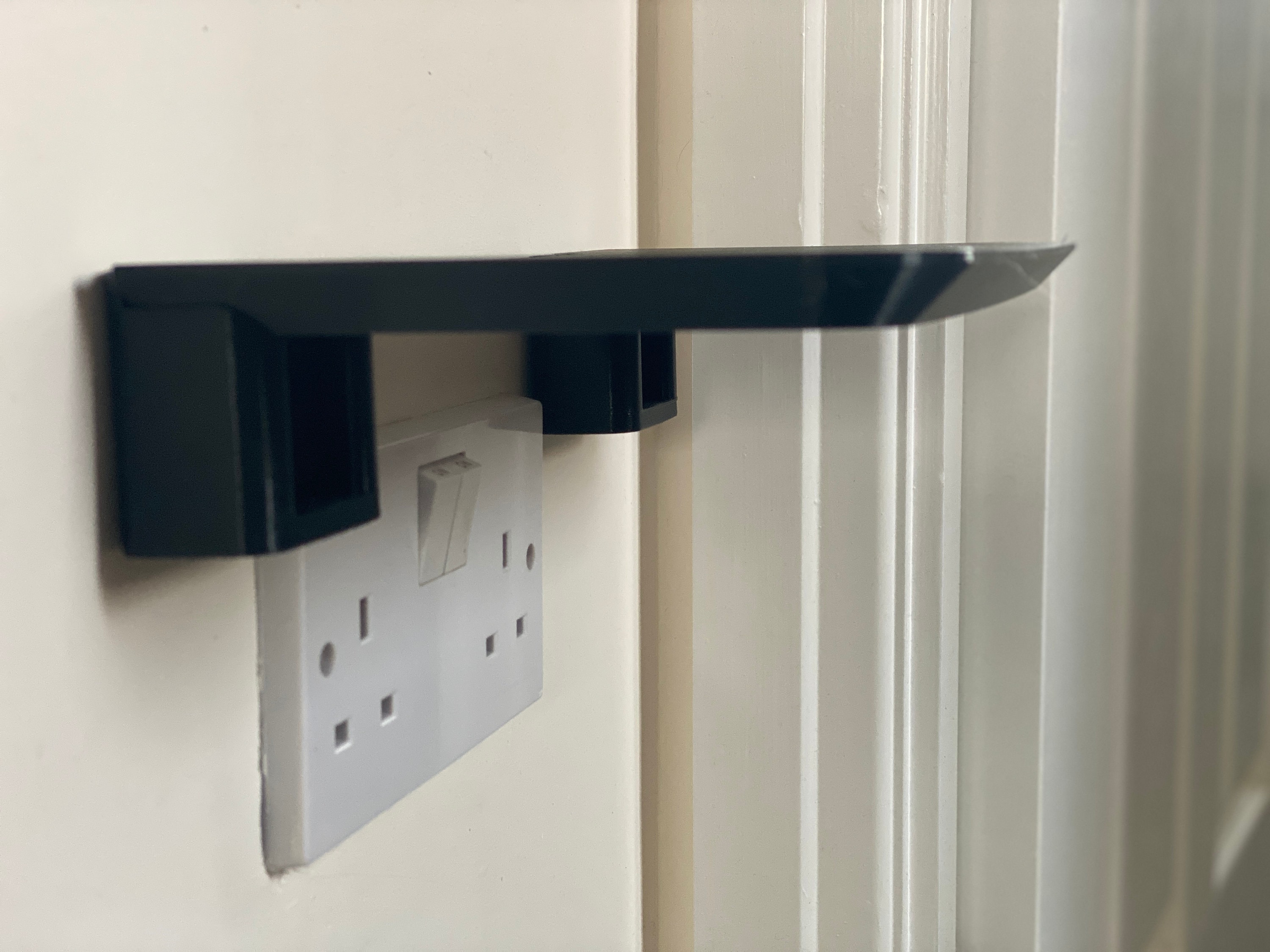 Power Socket Shelf for Charging and Storage - Etsy