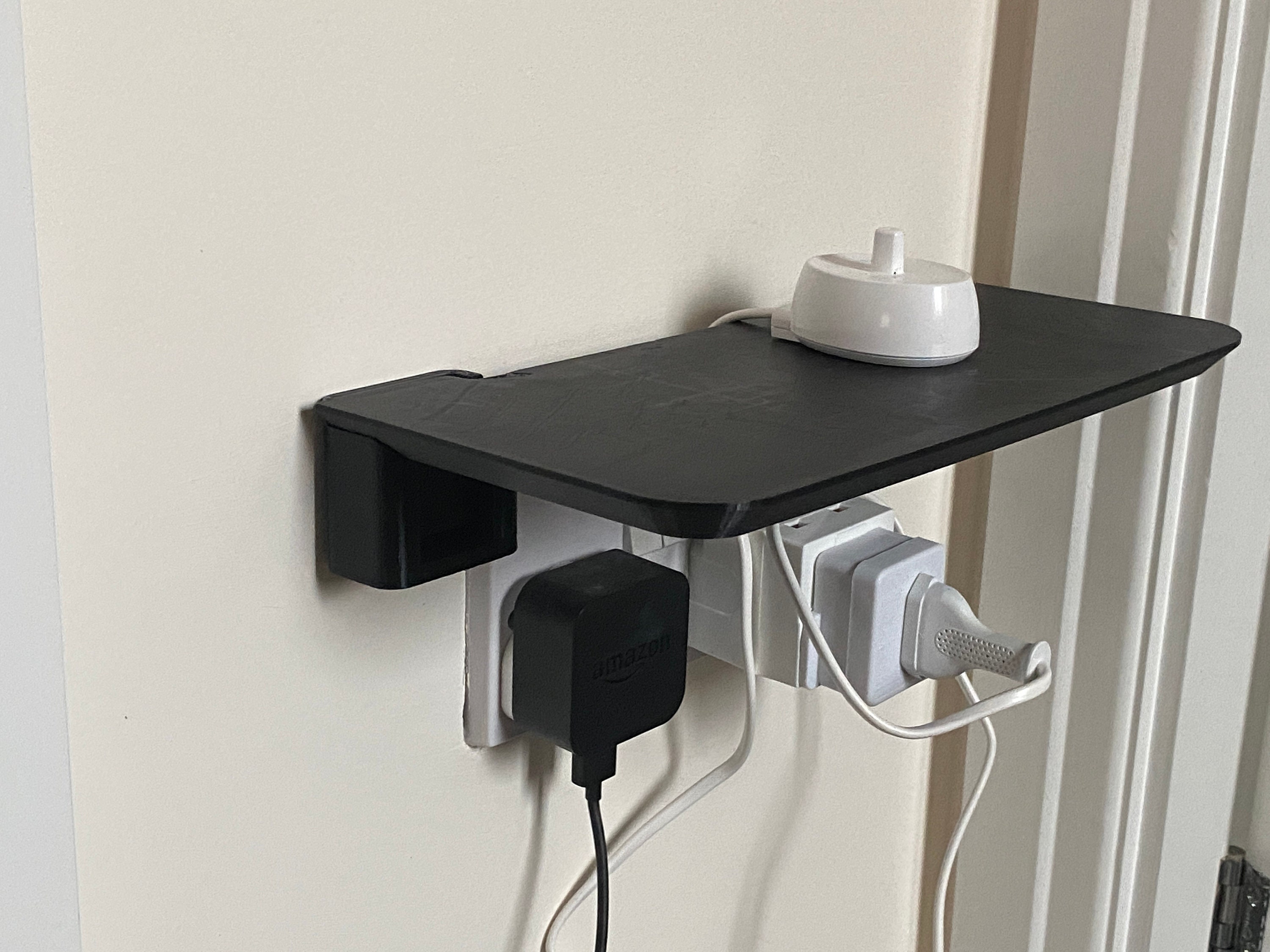Power Socket Shelf for Charging and Storage - Etsy