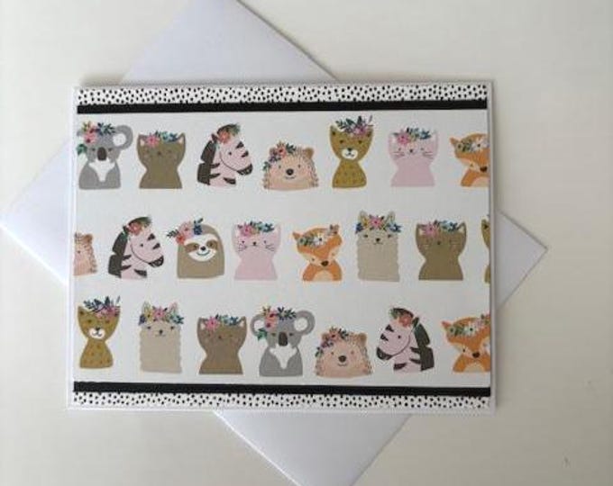 Happy Birthday to You. A Handmade Note Card That is Blank on the Inside ...