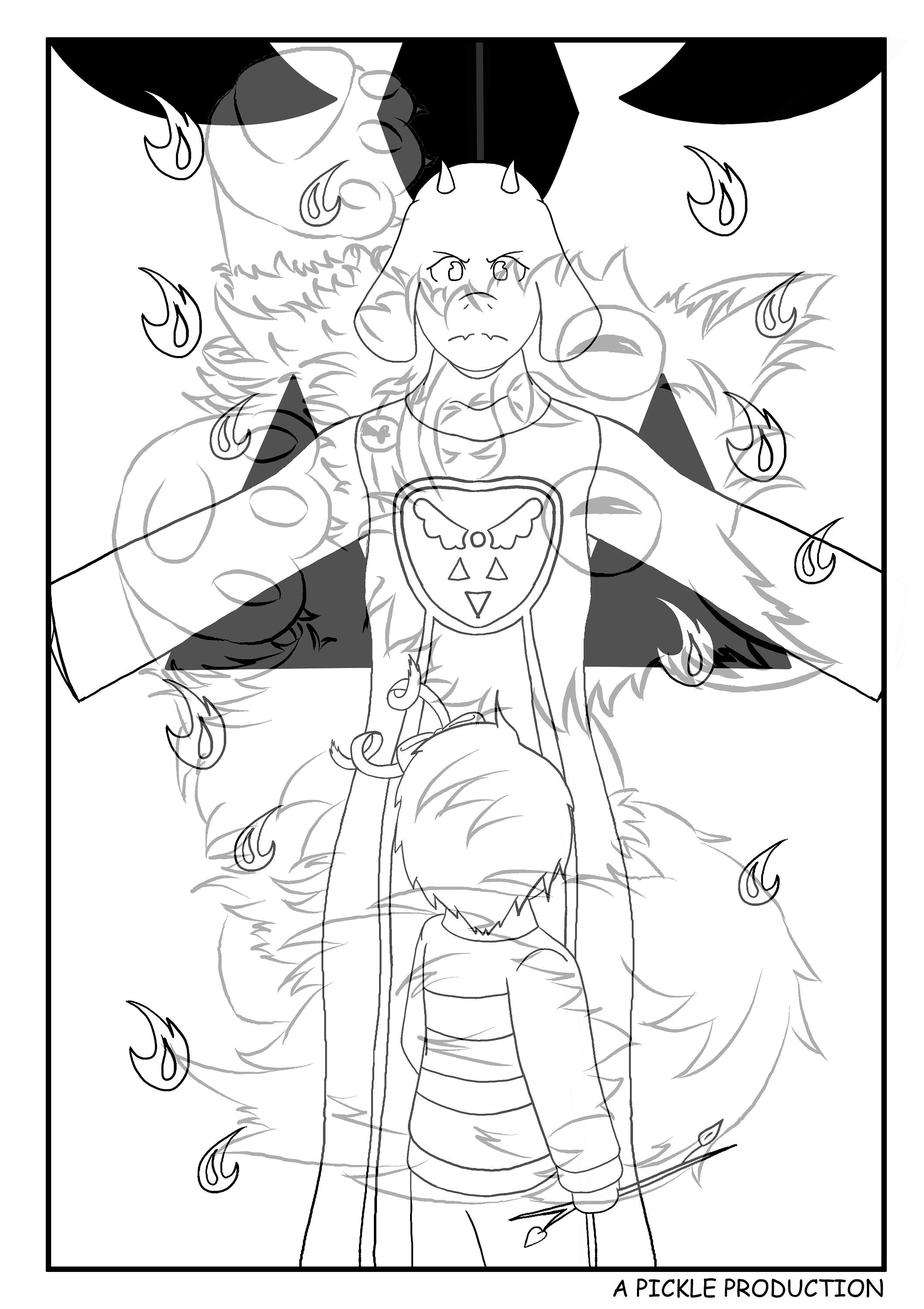 Undertale Coloring Book Neutral small - Etsy