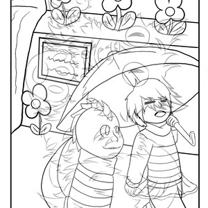 Undertale Coloring Book Neutral small - Etsy