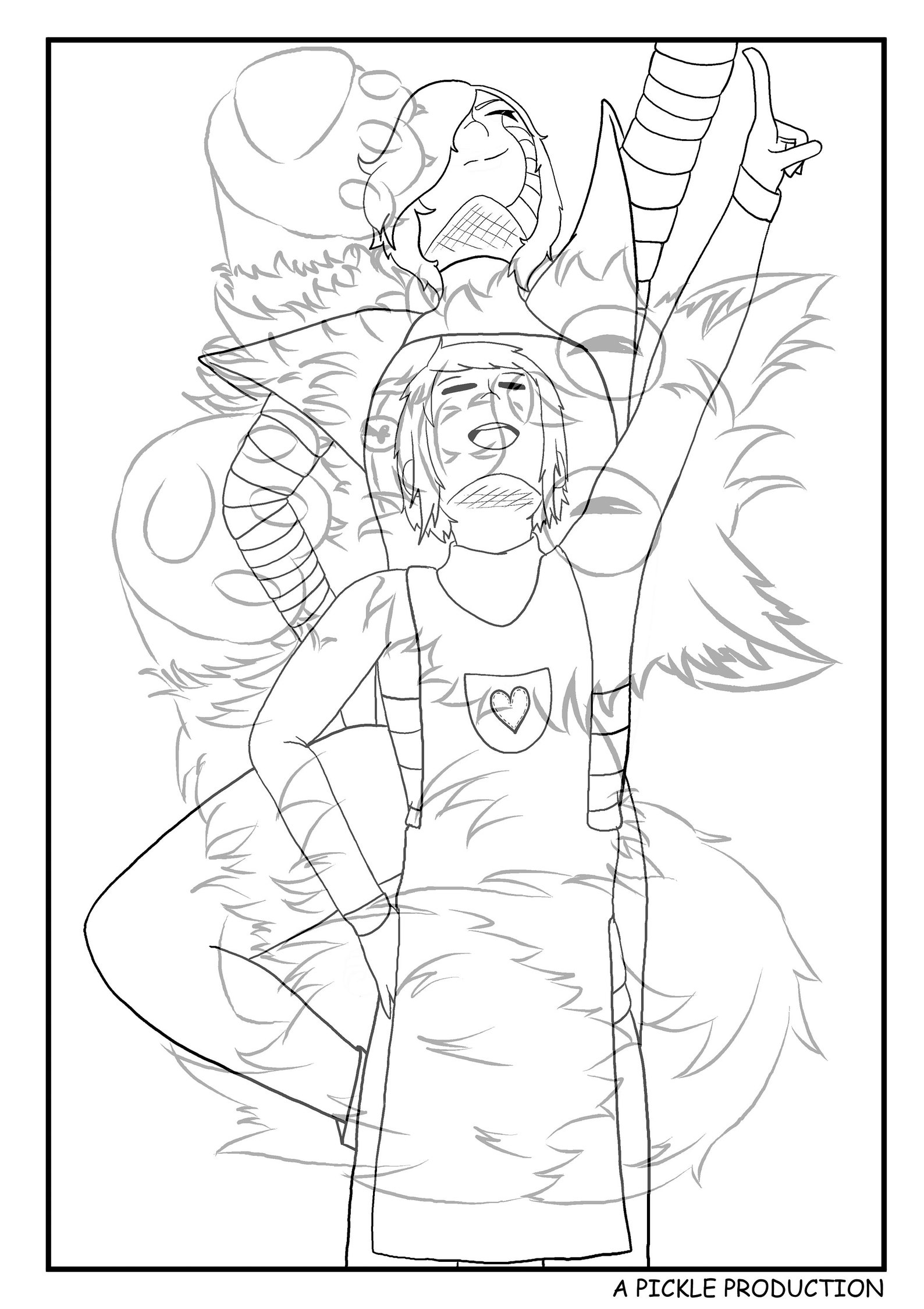 Undertale Coloring Book Neutral small - Etsy