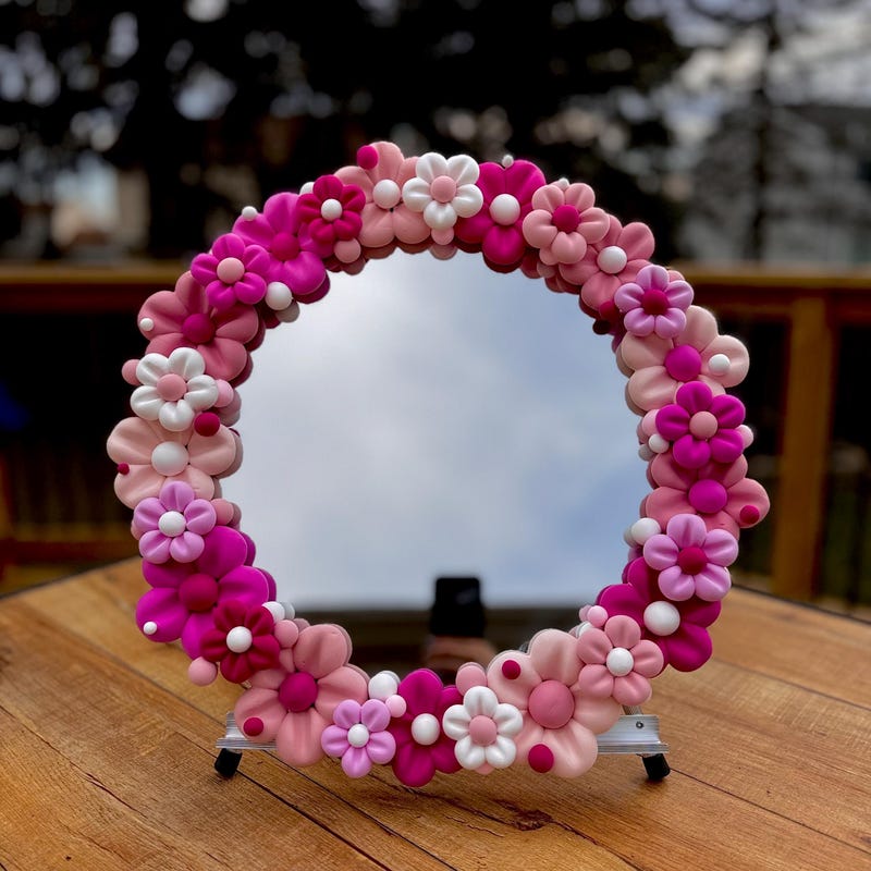 Flower Mirror - Etsy