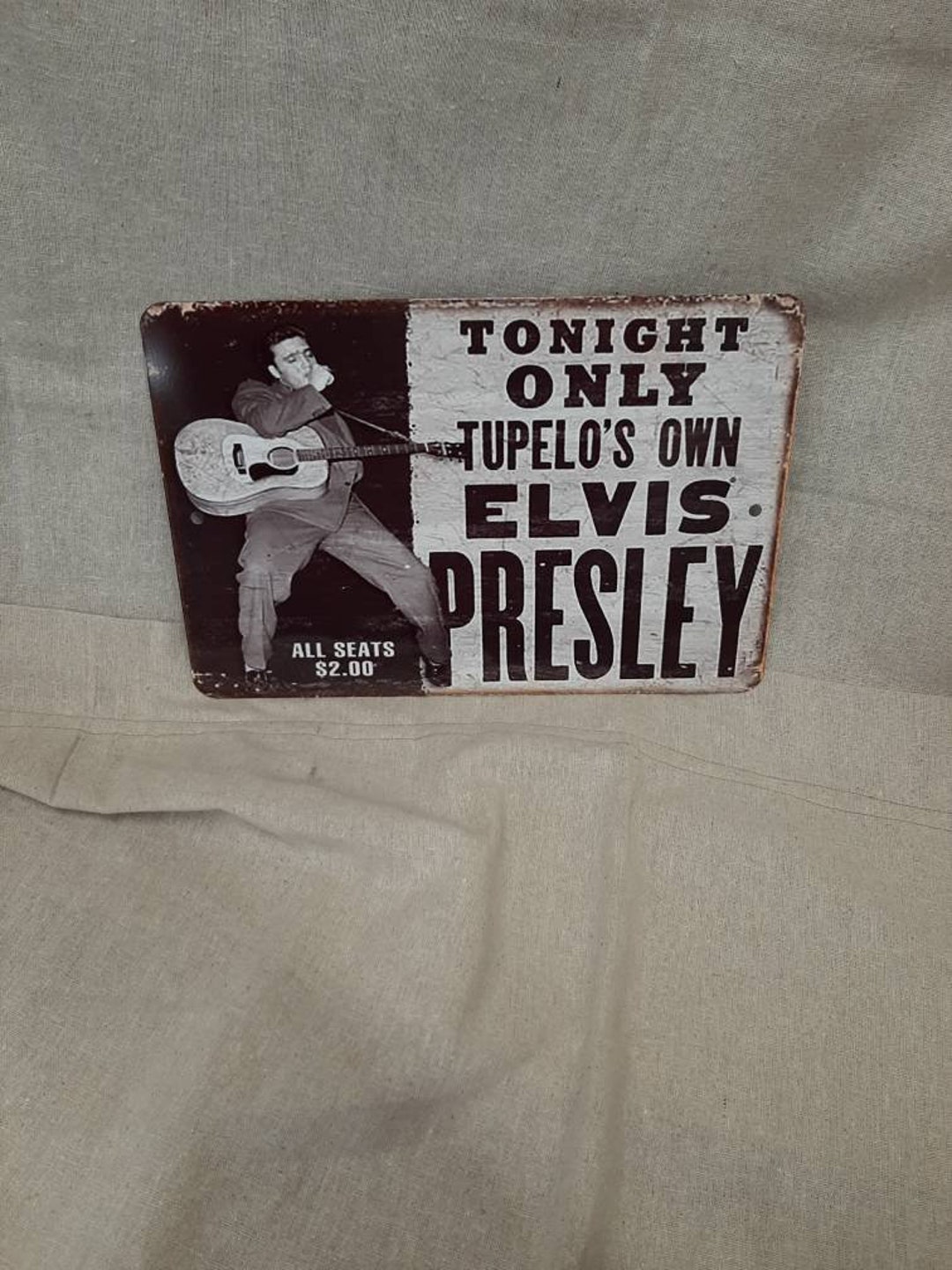 Elvis 8x12 Sublimation Sign - Etsy