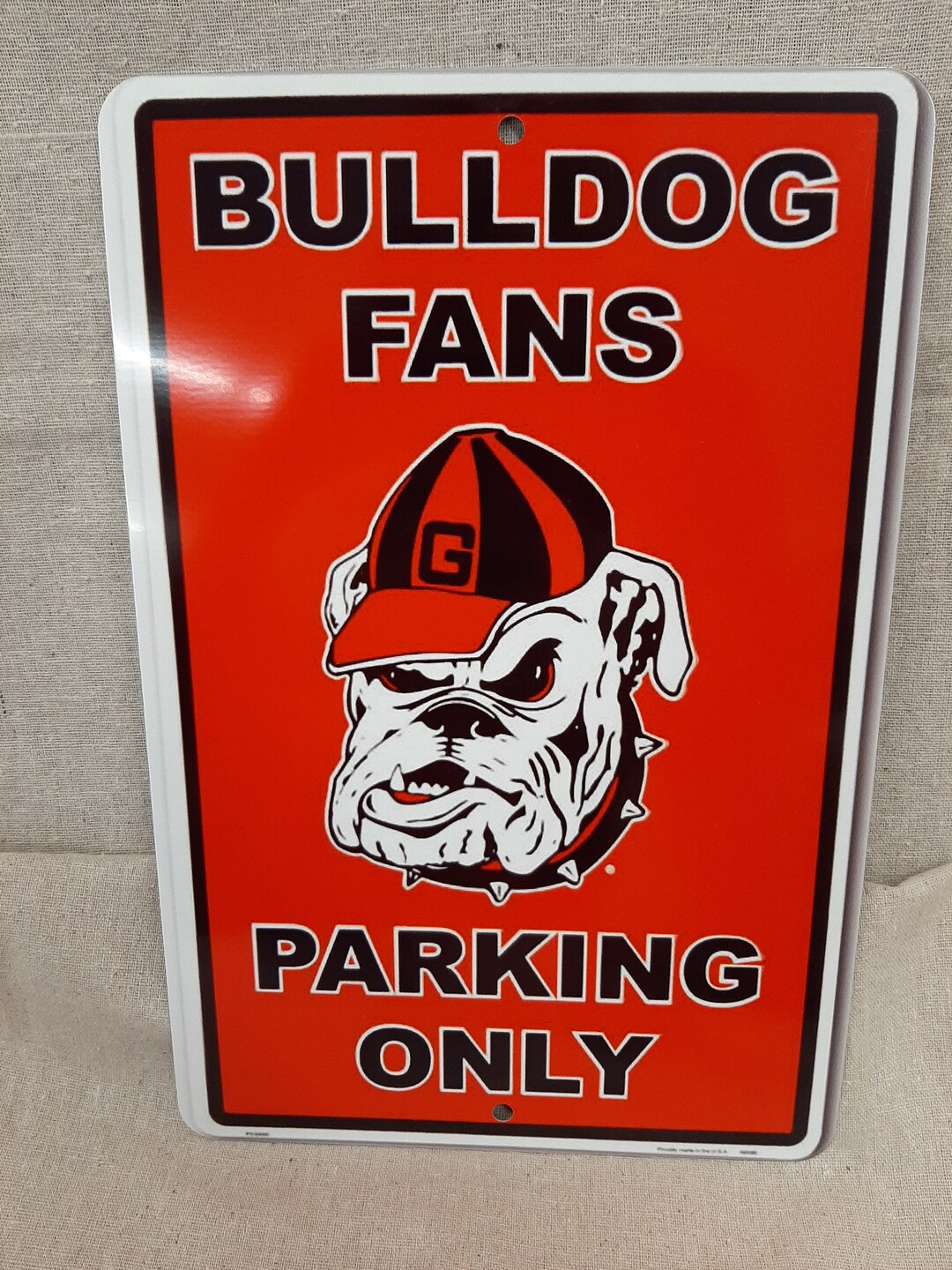 Bulldogs Parking 8x12 Sublimation Sign - Etsy