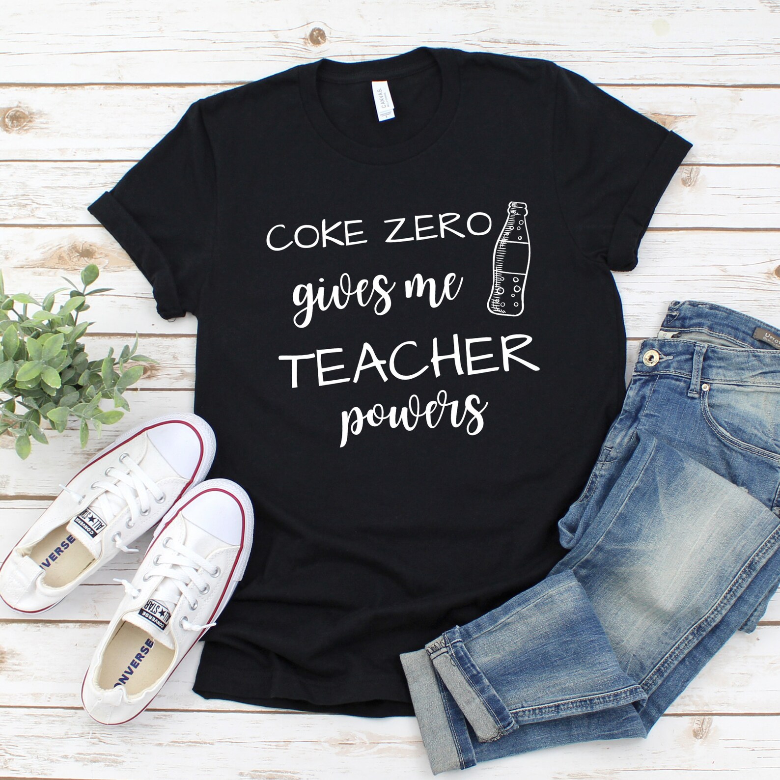 Coke Zero Gives Me Teacher Powers, Coke Zero Shirt, Teacher Shirt ...