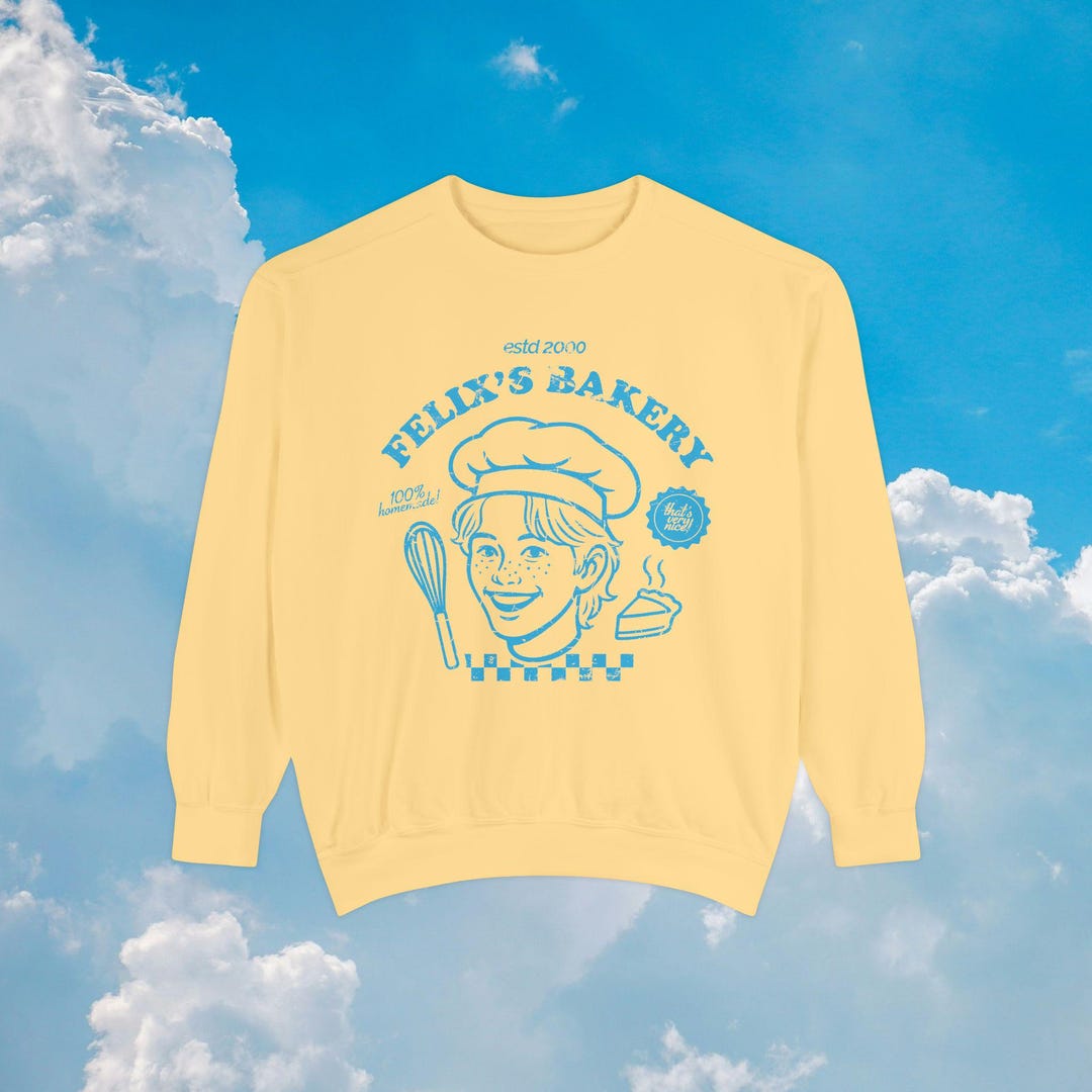 Felix's Bakery Stray Kids SKZ Kpop Cozy Crewneck Pullover Sweatshirt - Etsy
