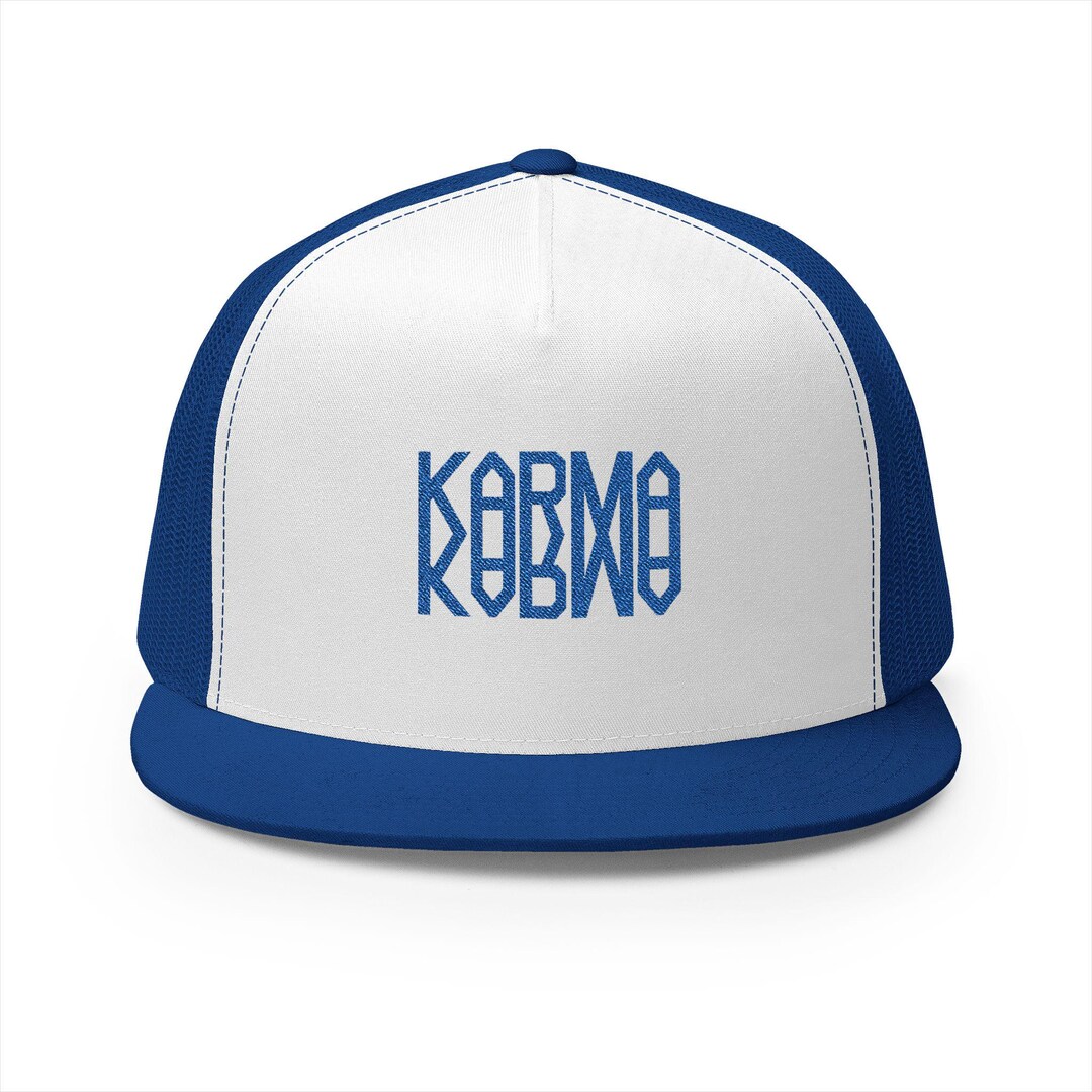 KARMA Stray Kids SKZ Embroidered 5 Panel Trucker Hat - Etsy