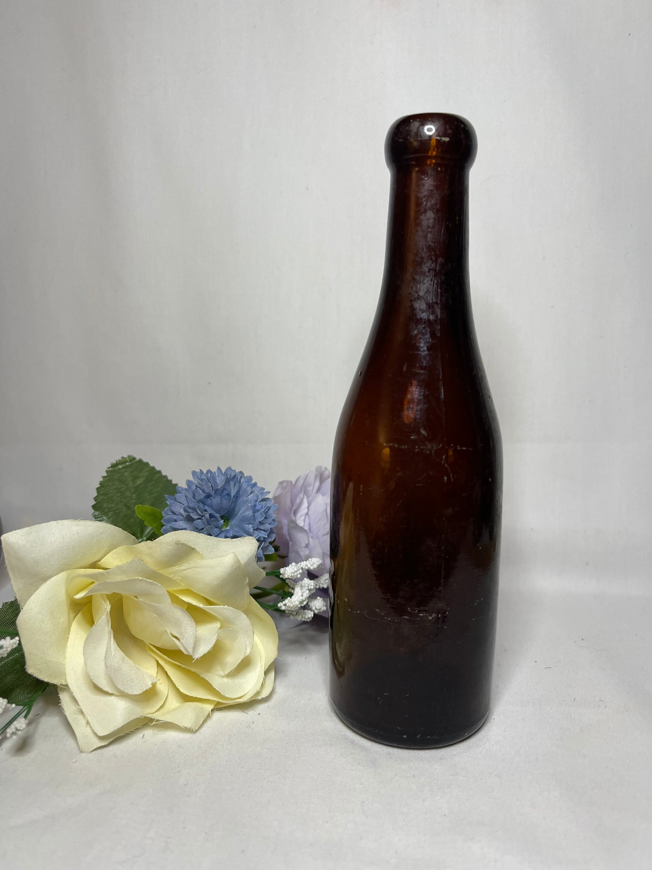 Red Raven Splits Brown Bottle 1890-1930 - Etsy