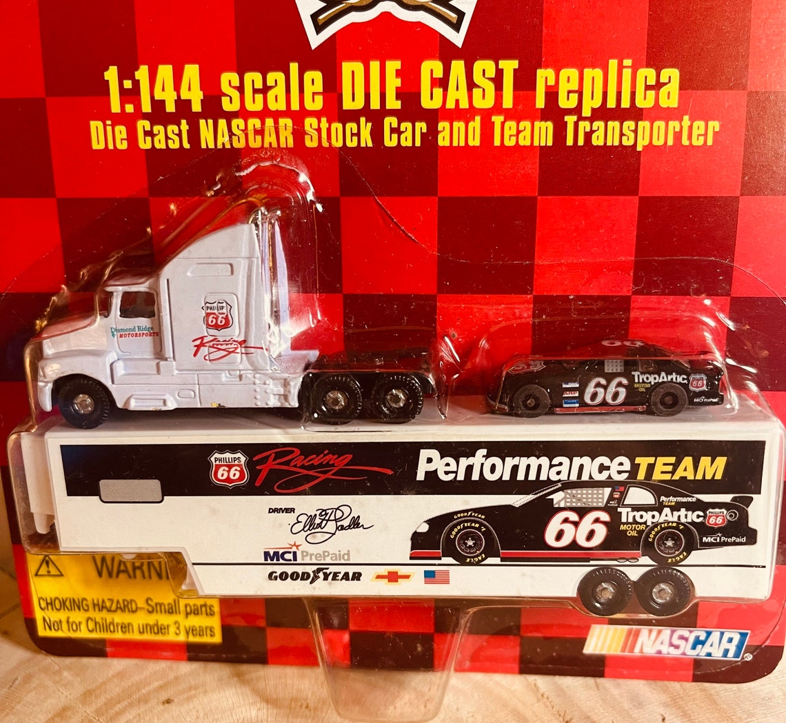 Collectible NASCAR 50th Anniversary Phillips 66 Scale Model Racing Team ...