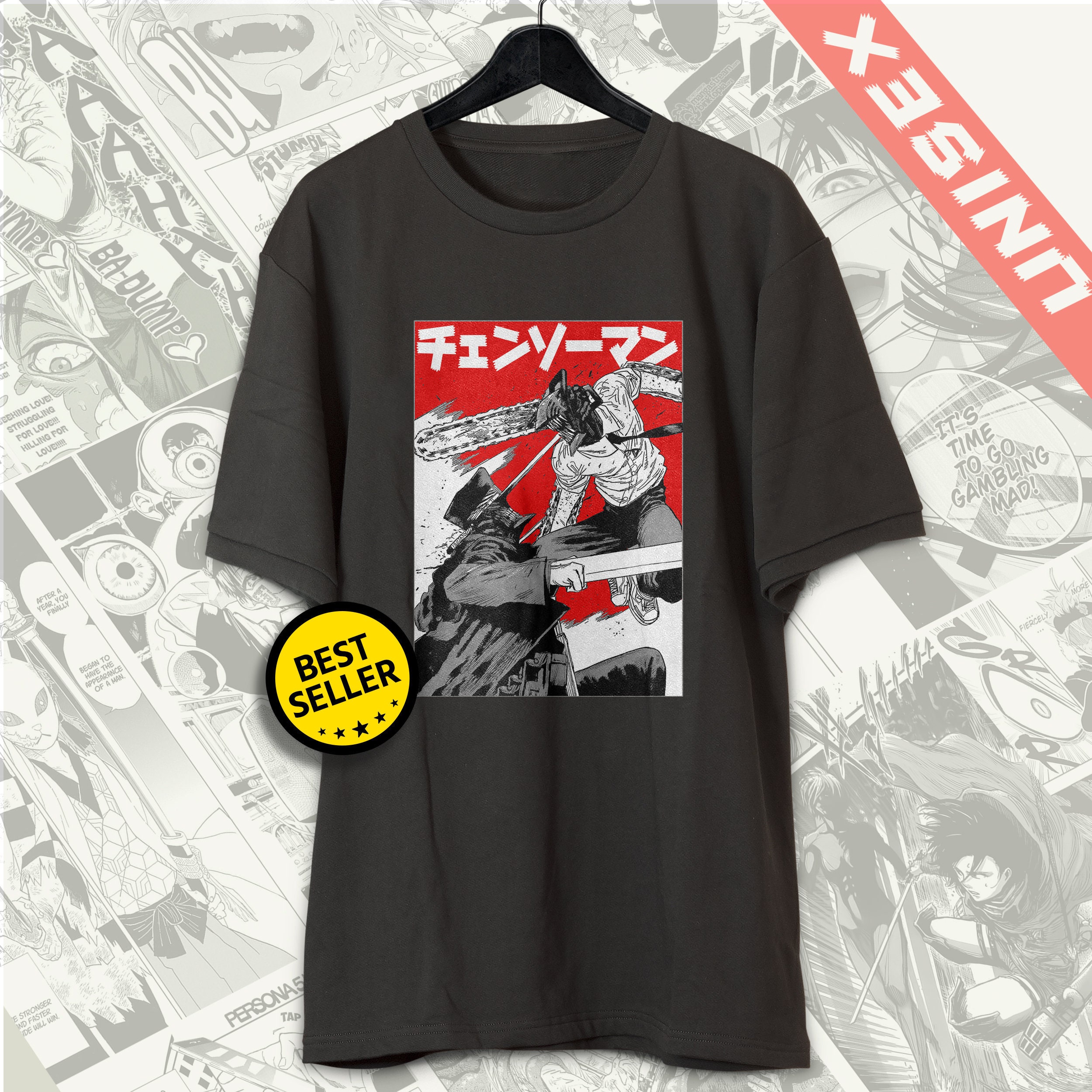 Anime Gift Chainsaw Man Shirt Denji Shirt Chainsaw Man Anime Merch ...