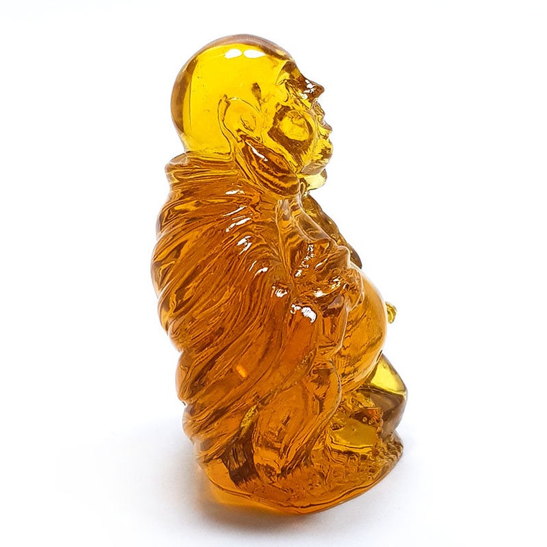 Genuine Amber Buddha Sculpture | Amber Collectible | Handmade | Unique ...
