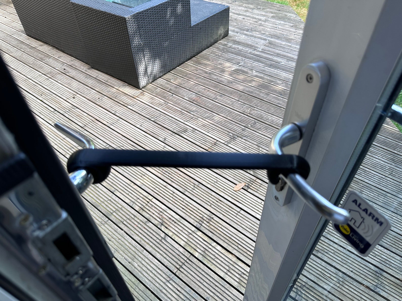 Patio Door Breezer - French Door Stay Open Hook - Air Circulation ...