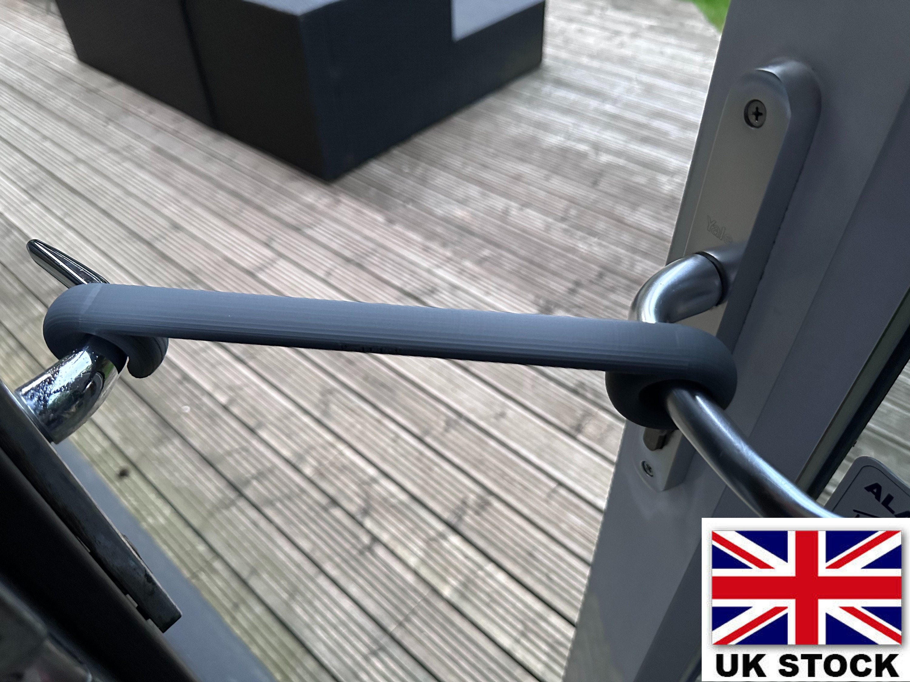 Patio Door Breezer - French Door Stay Open Hook - Air Circulation ...