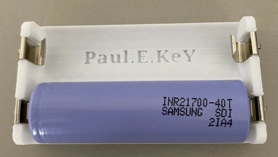 2x 20700 21700 Battery Holder Connector Storage Case Serial - Etsy