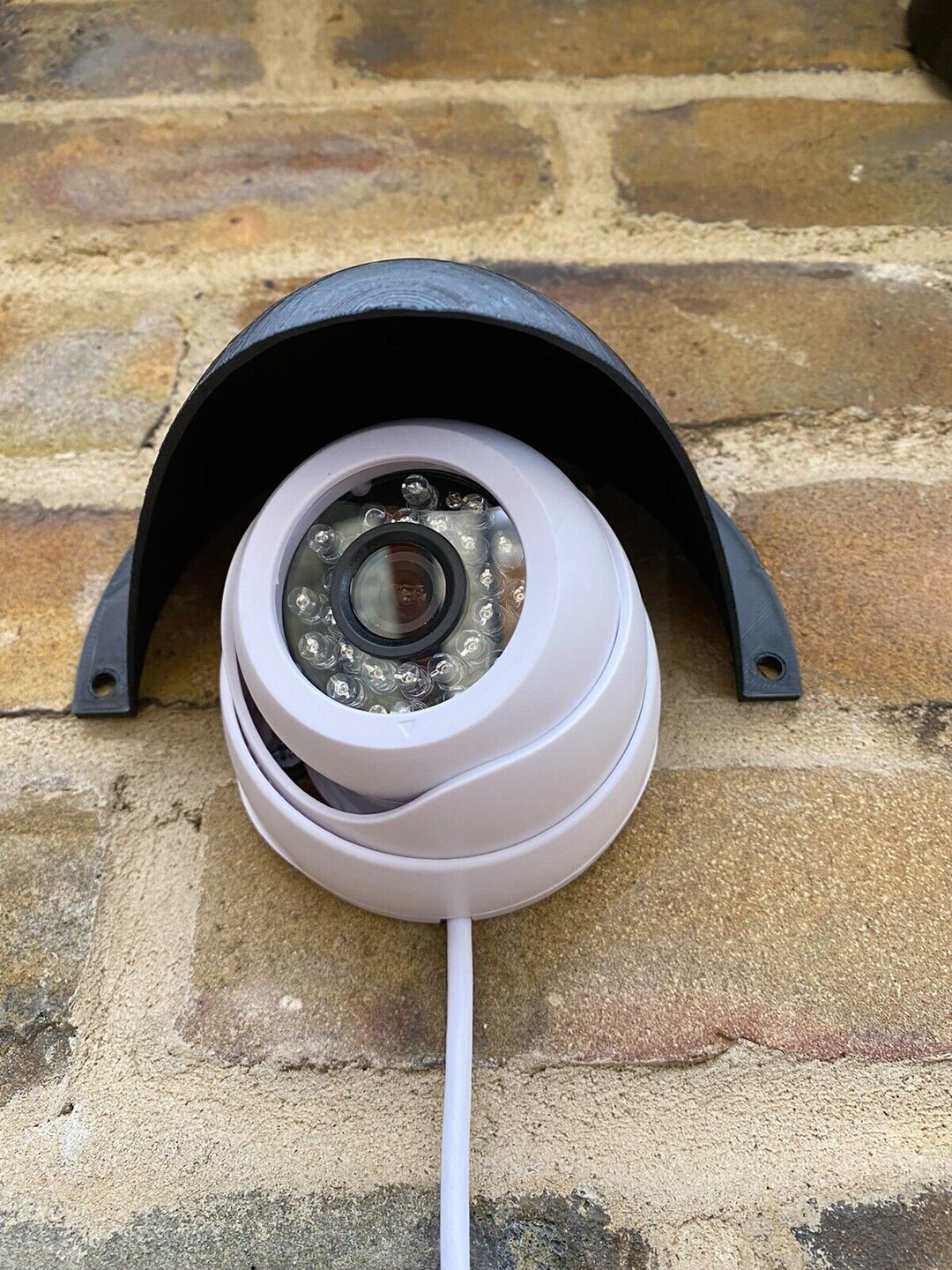 Large Rain Sun Shield Weather Cover Anti Glare Cctv Turret Dome Cameras ...