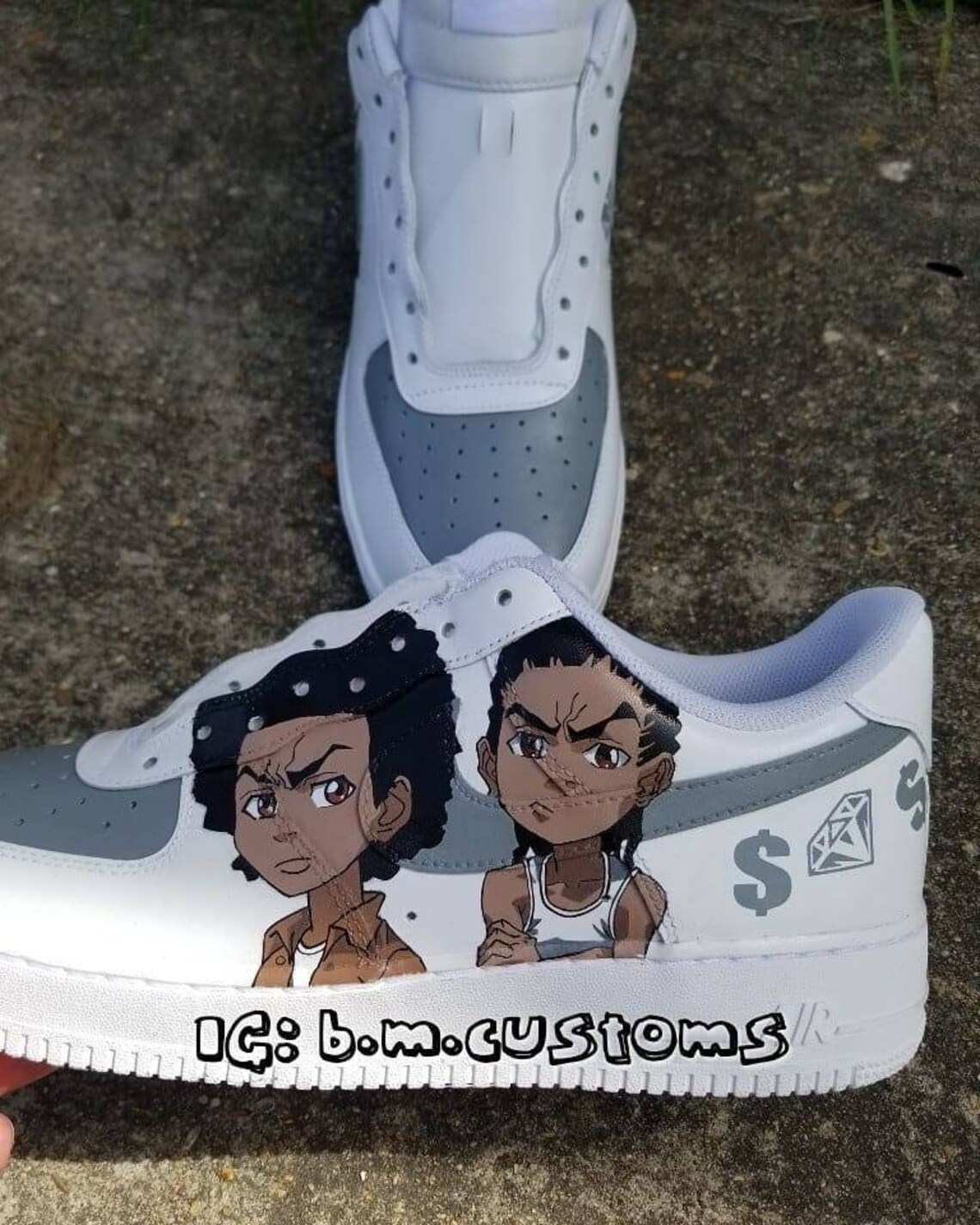 Custom Af1 Boondocks - Etsy